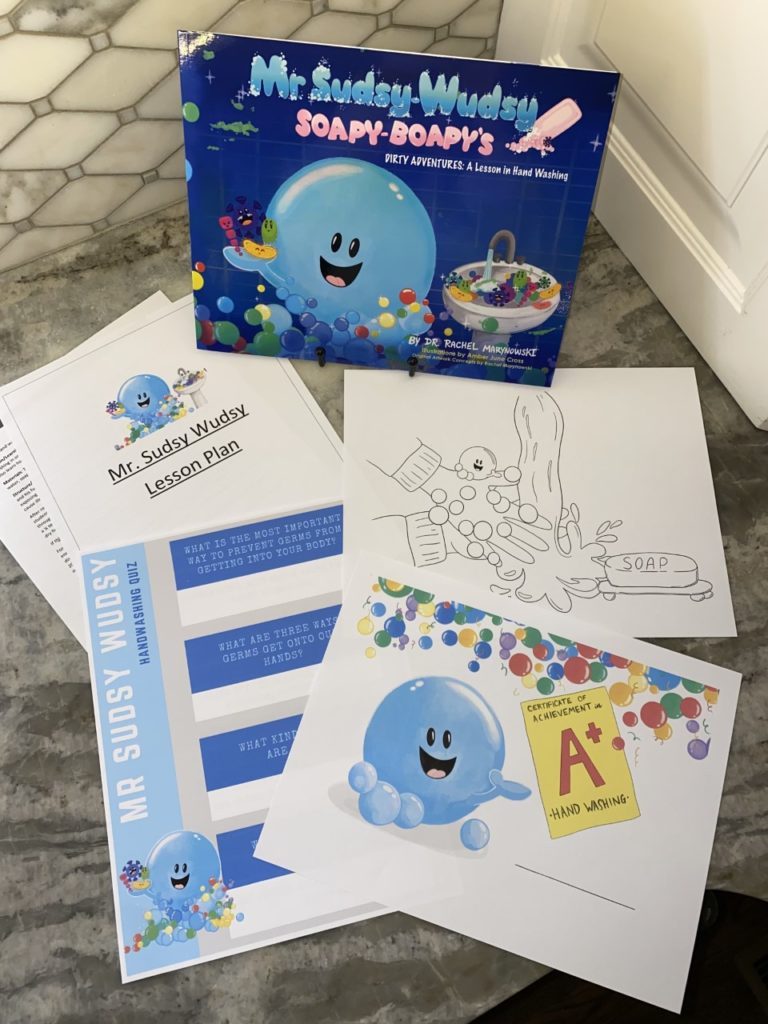 Mr. Sudsy Wudsy – Teaching Children Washing Hands