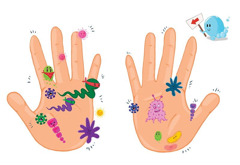 Mr. Sudsy Wudsy – Teaching Children Washing Hands